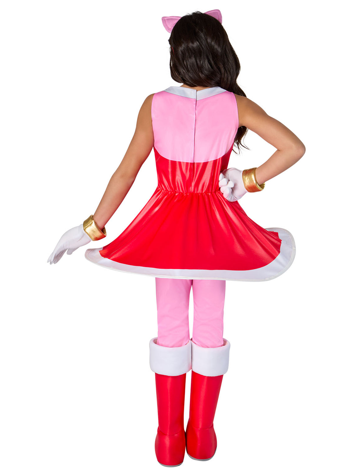 Girls' Sonic the Hedgehog Amy Rose Costume Set