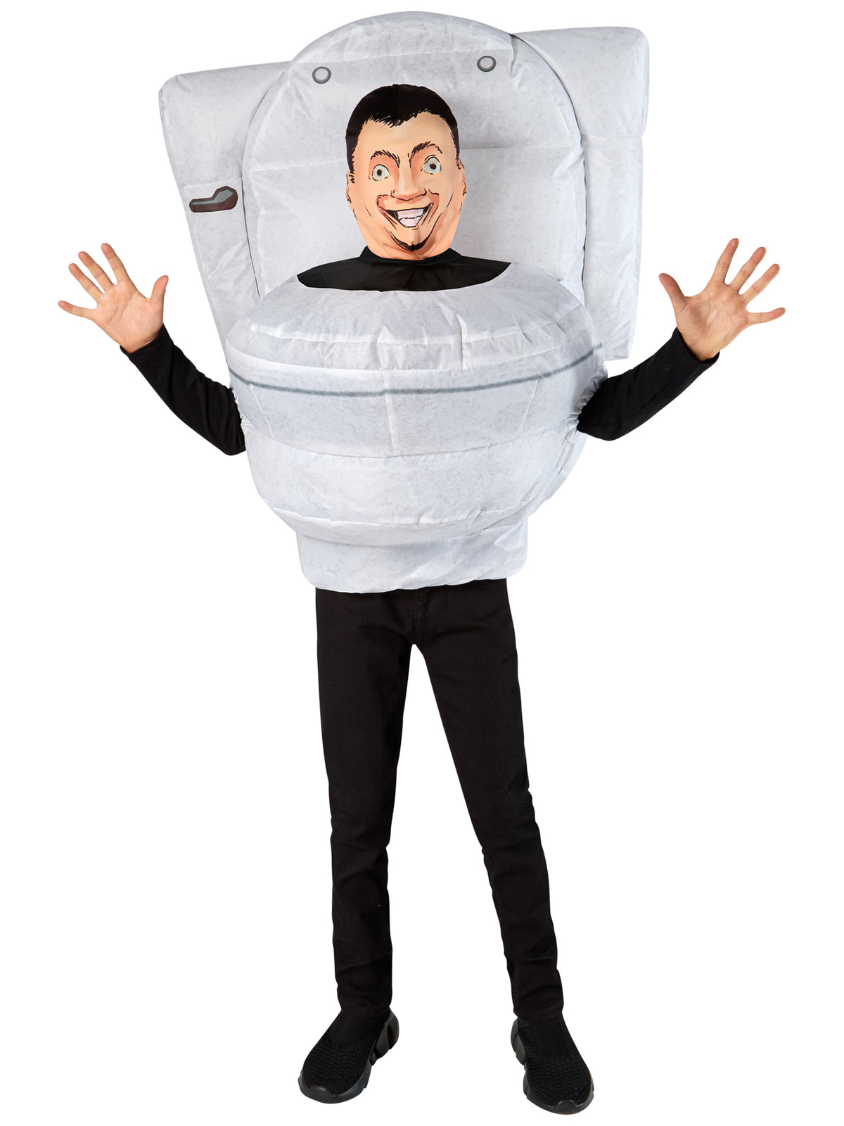 Boys' Skibidi Toilet Inflatable Hood