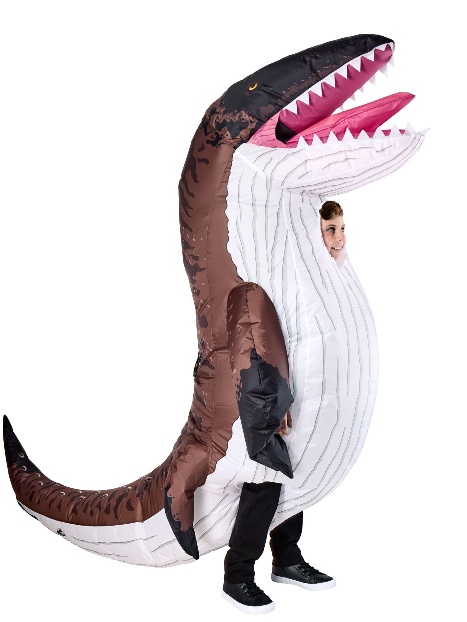 Kids' Jurassic World Rebirth Mosasaurus Inflatable Costume