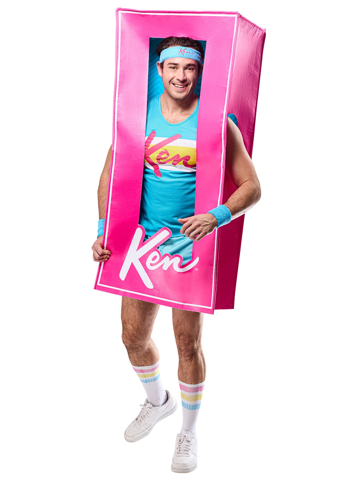 Men's Barbie Classic Ken Life-Size Doll Box Costume