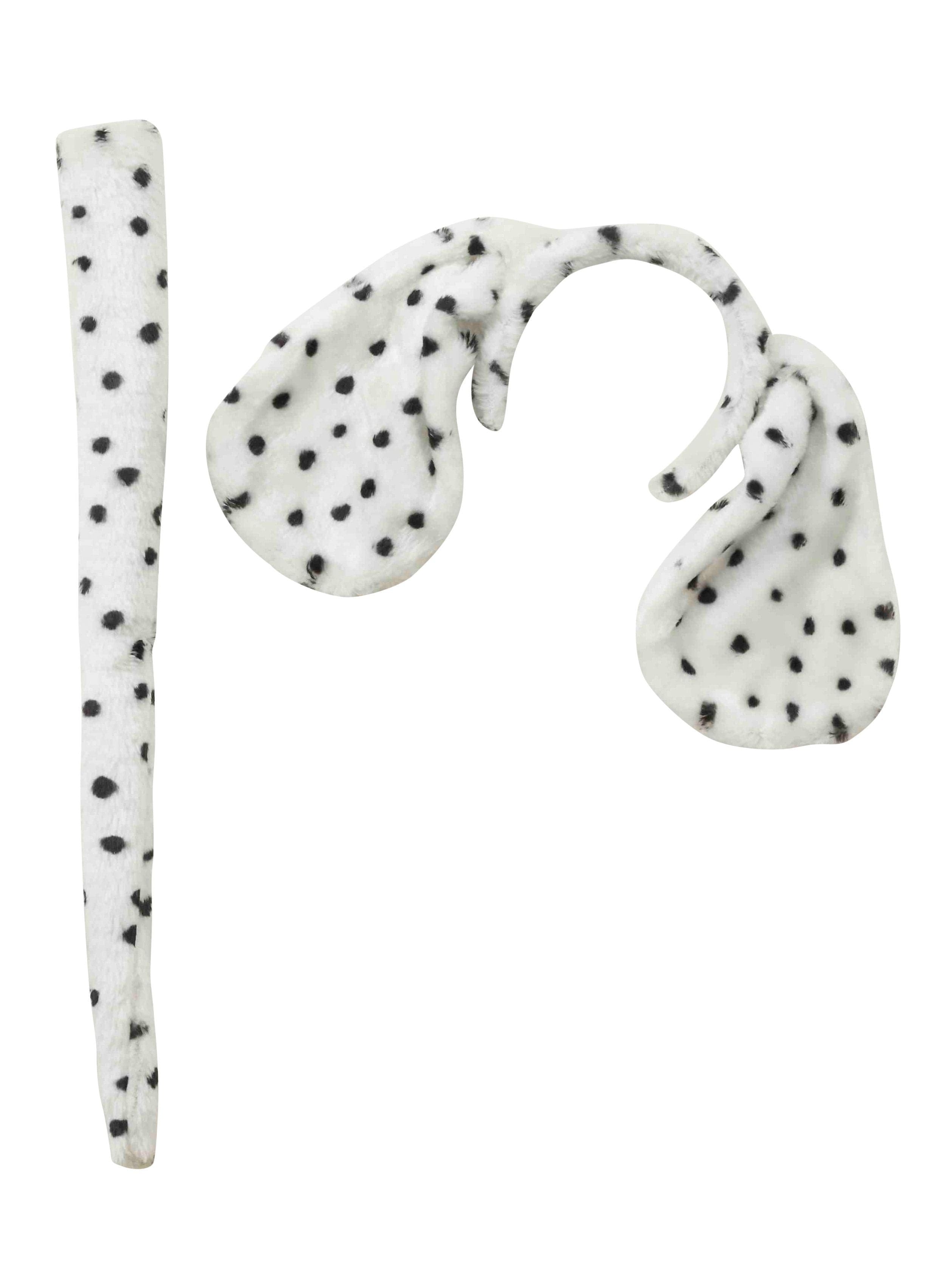 Dalmatian Ears and Tail Set