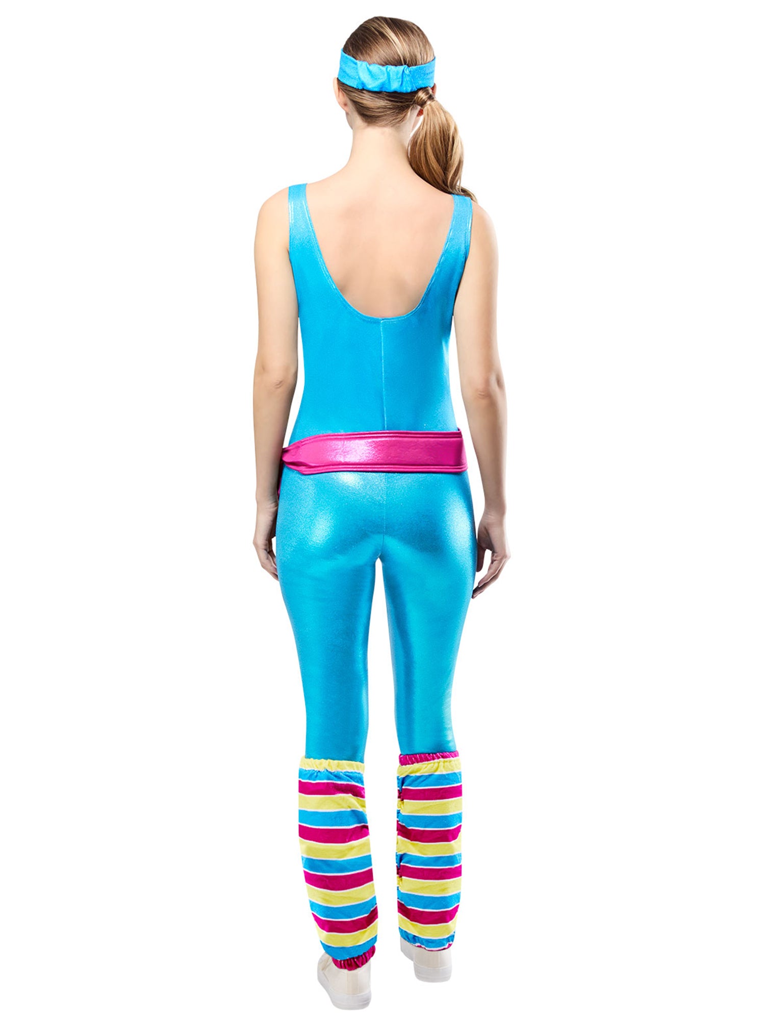 Women's Barbie Classic Exercise Barbie Costume - Deluxe