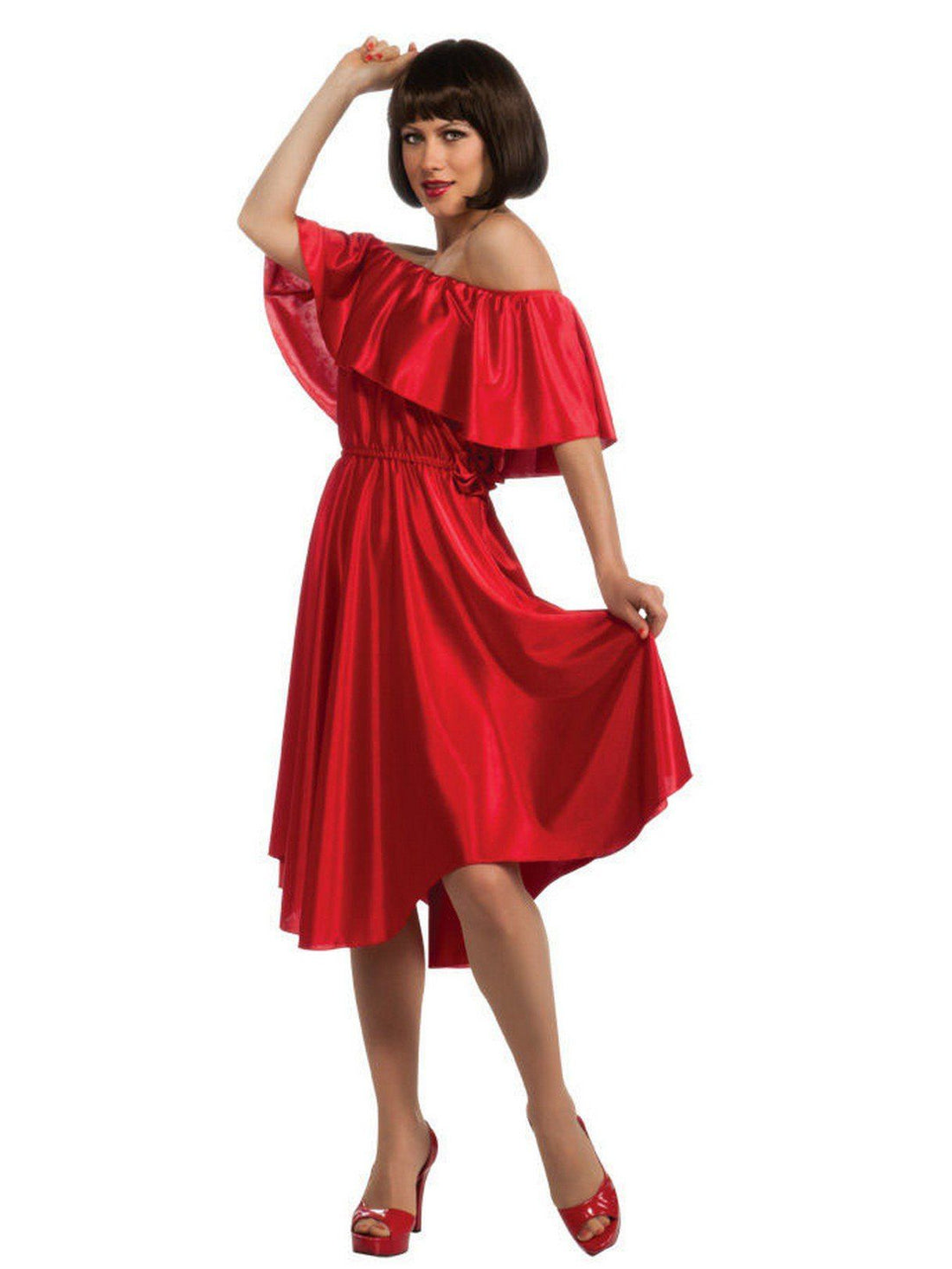 Adult Saturday Night Fever Red Dress Costume