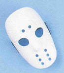 Adult White Hockey Mask
