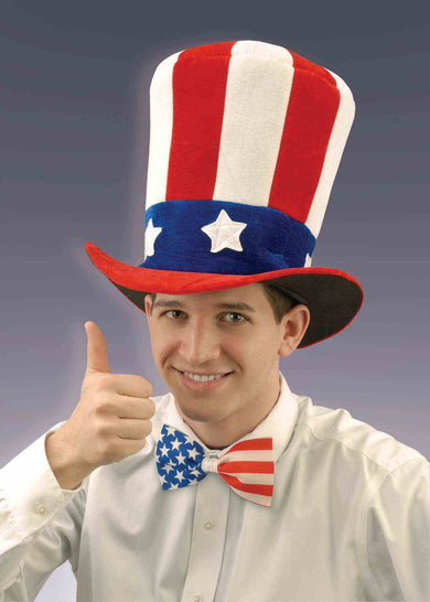Adult United States Flag Uncle Sam Hat