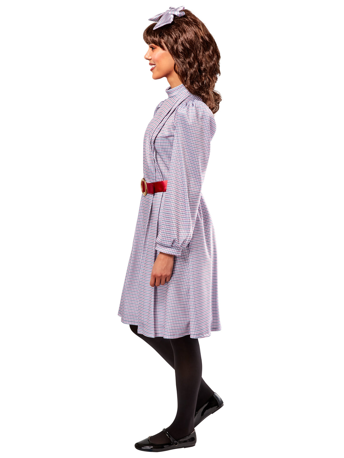 Women's American Girl Samantha Parkington Plaid Dress Costume Set