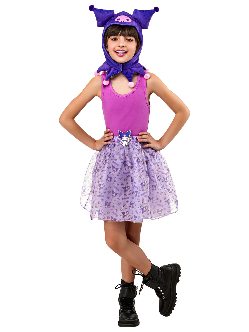 Girls' Hello Kitty Kuromi Tutu and Headpiece Set